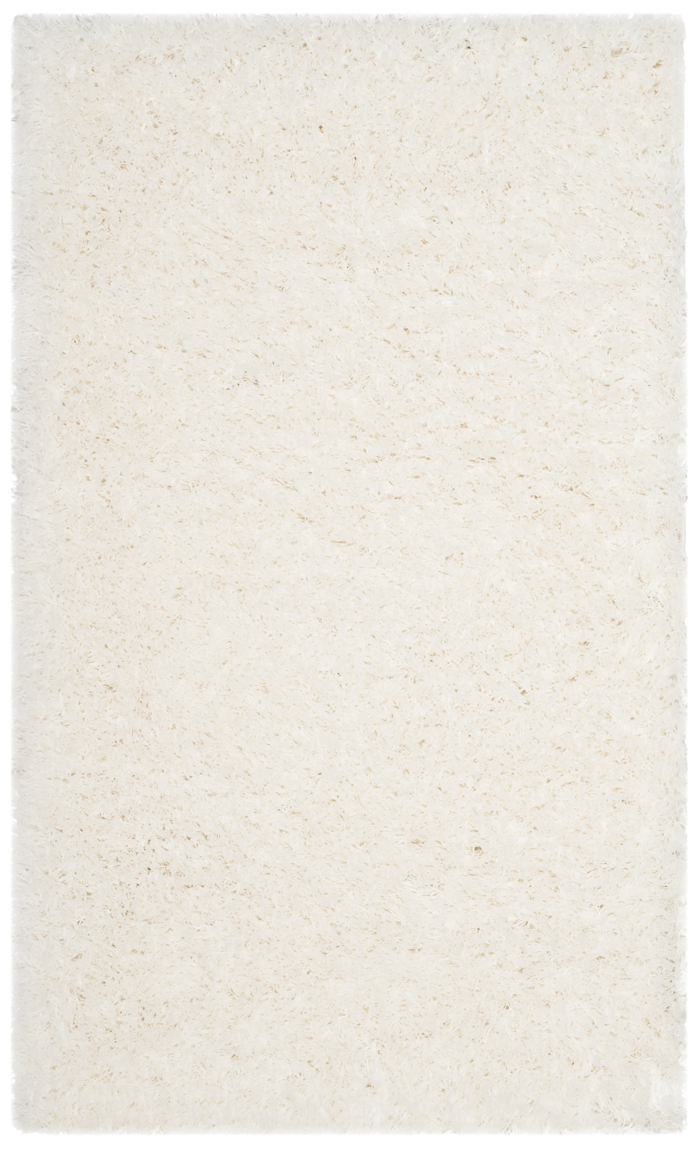 SAFAVIEH Polar Abbot Solid Shag Area Rug, White, 2'3" x 4' - Walmart.com