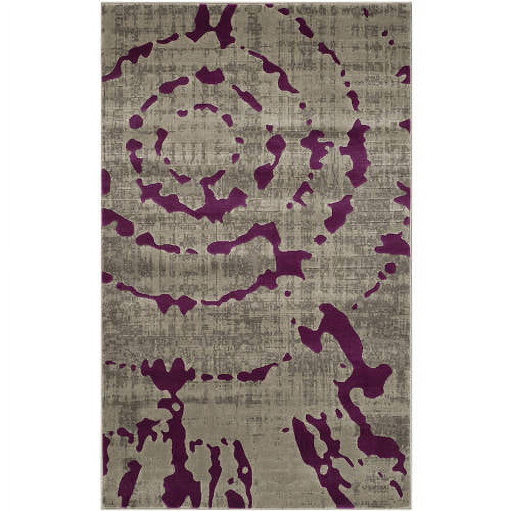 SAFAVIEH Porcello PRL7735B Light Grey / Purple Rug - Walmart.com