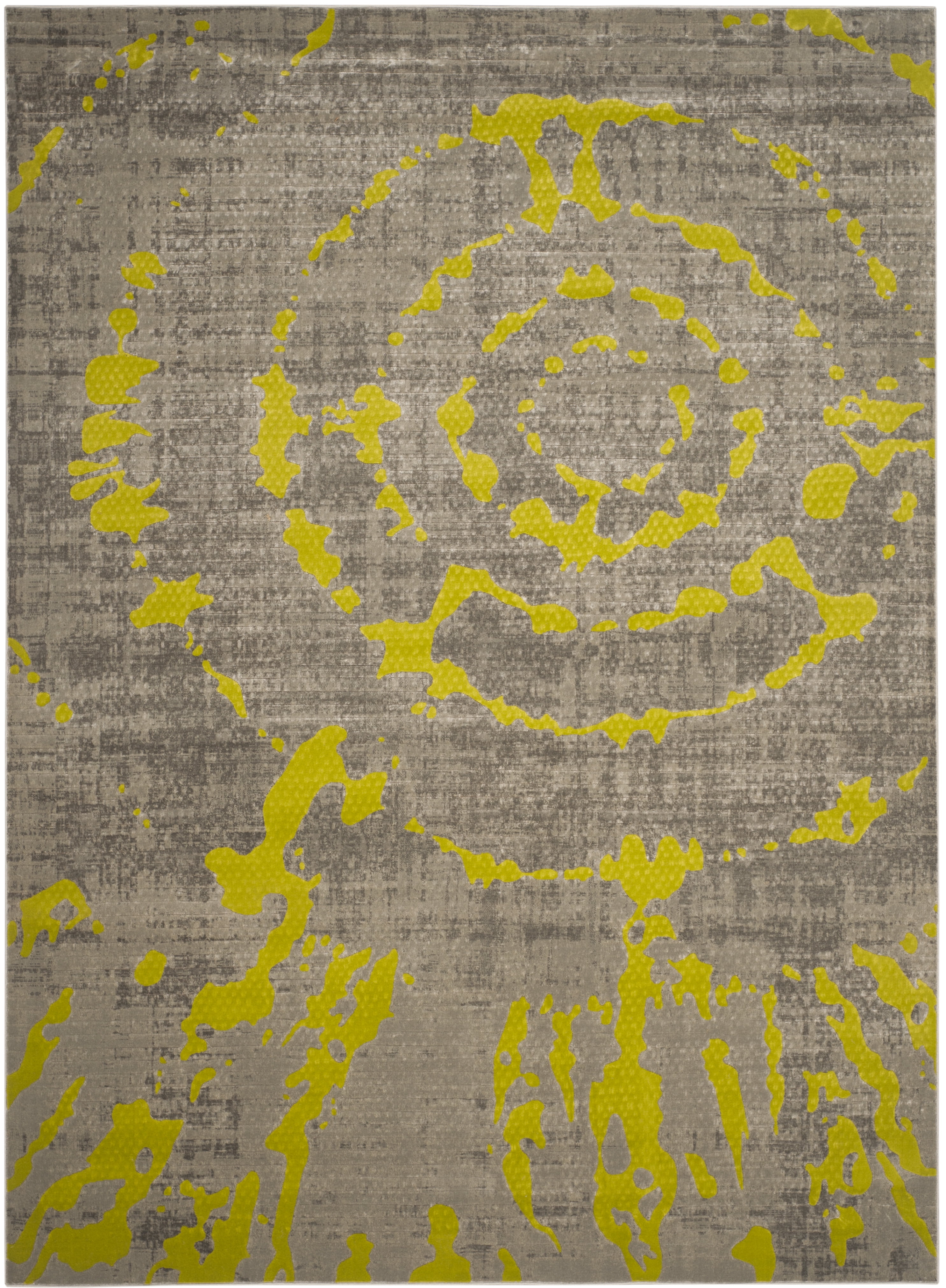 SAFAVIEH Porcello PRL7735G Light Grey / Green Rug - Walmart.com