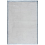 SAFAVIEH Prestige Clarisse Bordered Area Rug, Ivory/Blue, 9' x 12 ...