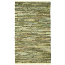 SAFAVIEH Rag Candis Striped Cotton Runner Rug, Gold/Multi, 2'3" x 12 ...