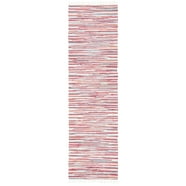 SAFAVIEH Rag Petar Striped Cotton Runner Rug, Blue/Multi, 2'3" x 5 ...