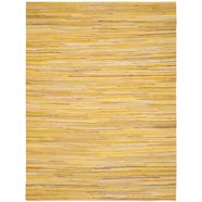 SAFAVIEH Rag Elena Striped Cotton Runner Rug, Red/Multi, 2'3" x 8 ...