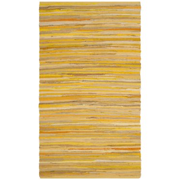 SAFAVIEH Trace Bryan Geometric Floral Wool Area Rug, Blue/Ivory, 8' x ...
