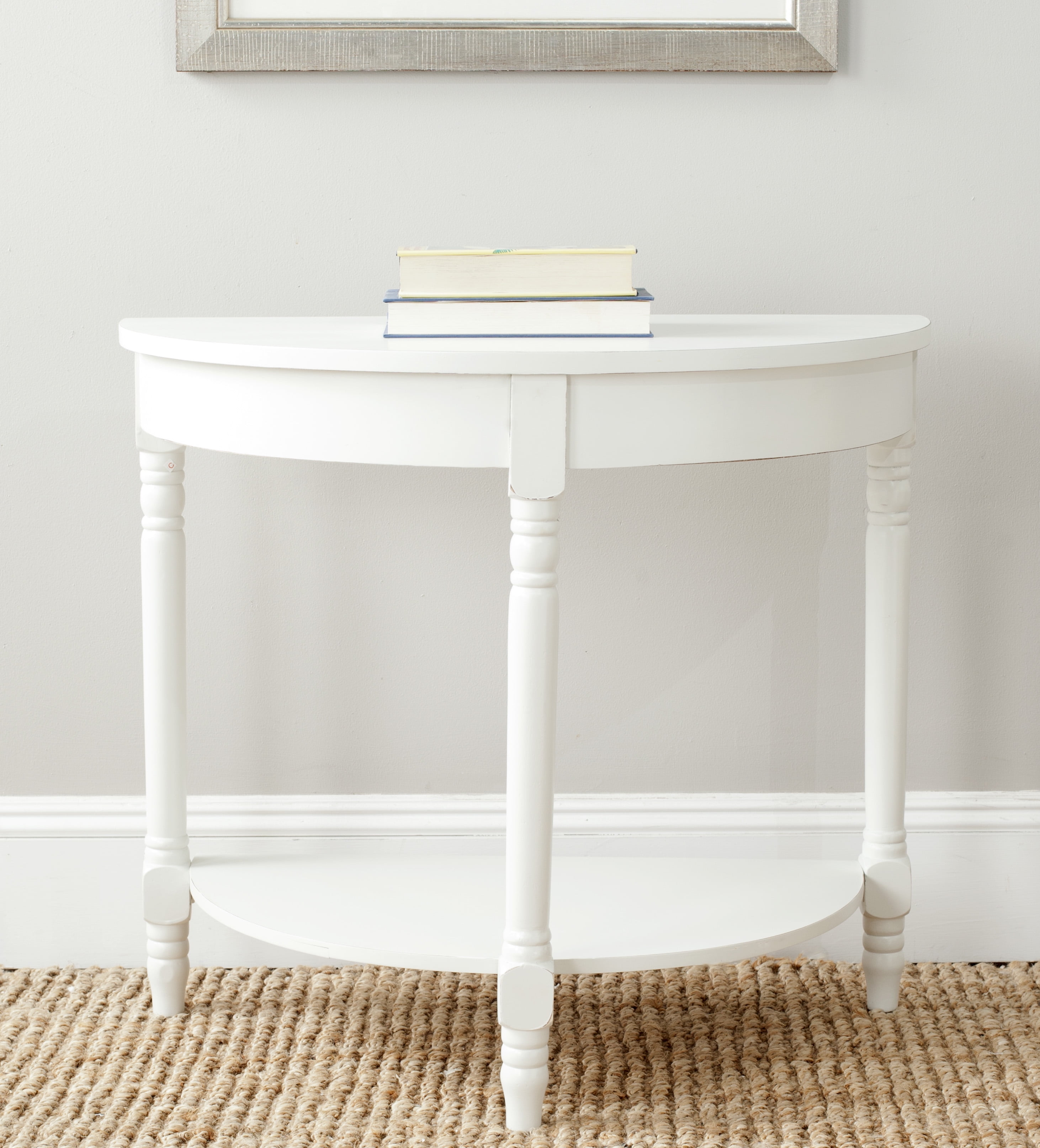 SAFAVIEH Randell Nautical Rustic Console Off White - Walmart.com