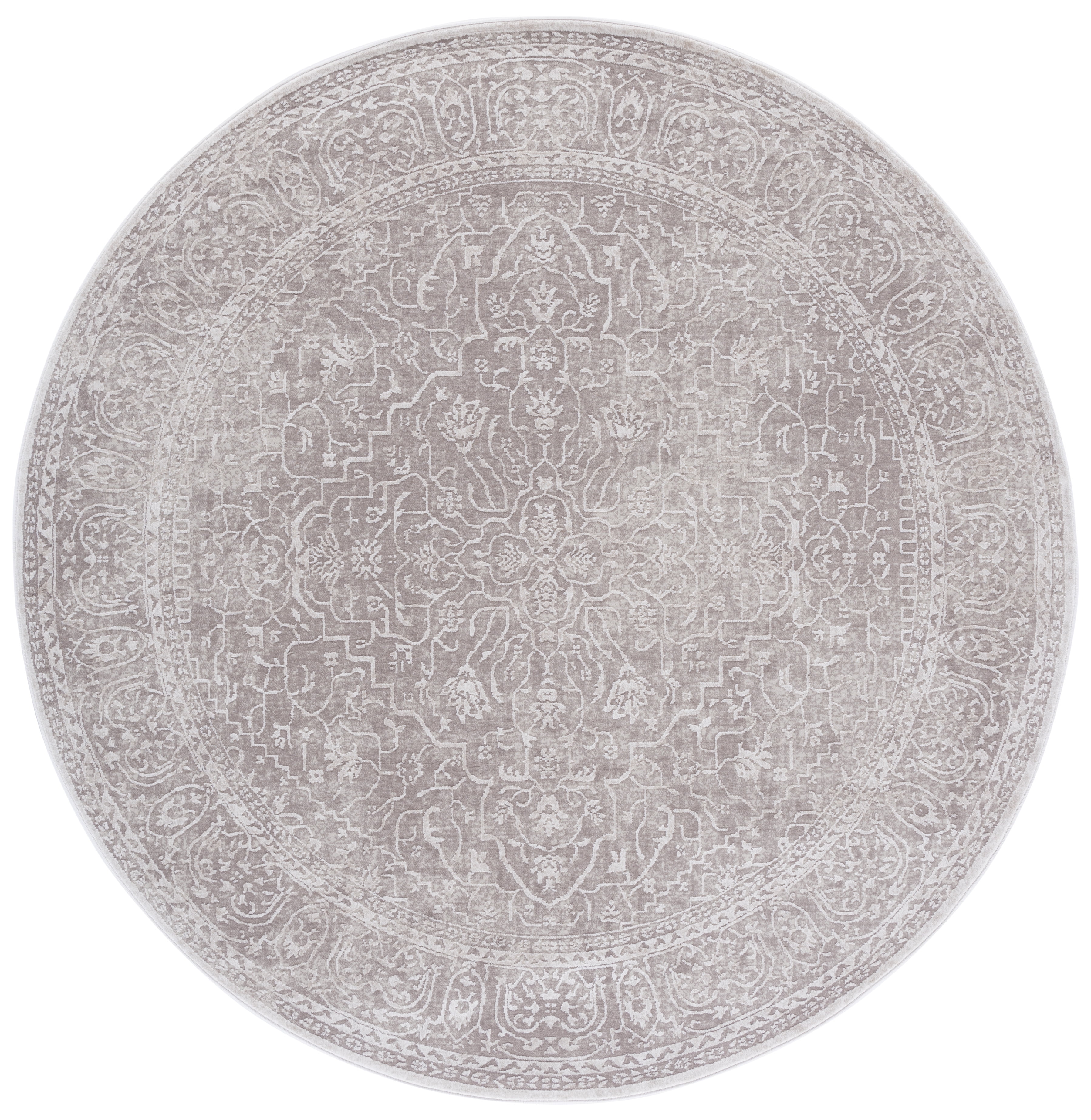 SAFAVIEH Reflection Dolkar Oriental Area Rug, Beige/Cream, 12' x 12 ...