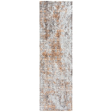 SAFAVIEH Classic Vintage Adelaide Abstract Area Rug, Rust/Brown, 4' x 6 ...