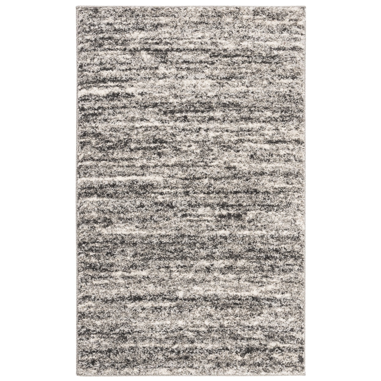 SAFAVIEH Retro Gorica Abstract Area Rug, Ivory/Grey, 2'6" x 4 ...