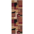 SAFAVIEH Rodeo Drive Phillis Abstract Wool Runner Rug, Multi, 2'6" x 18 ...