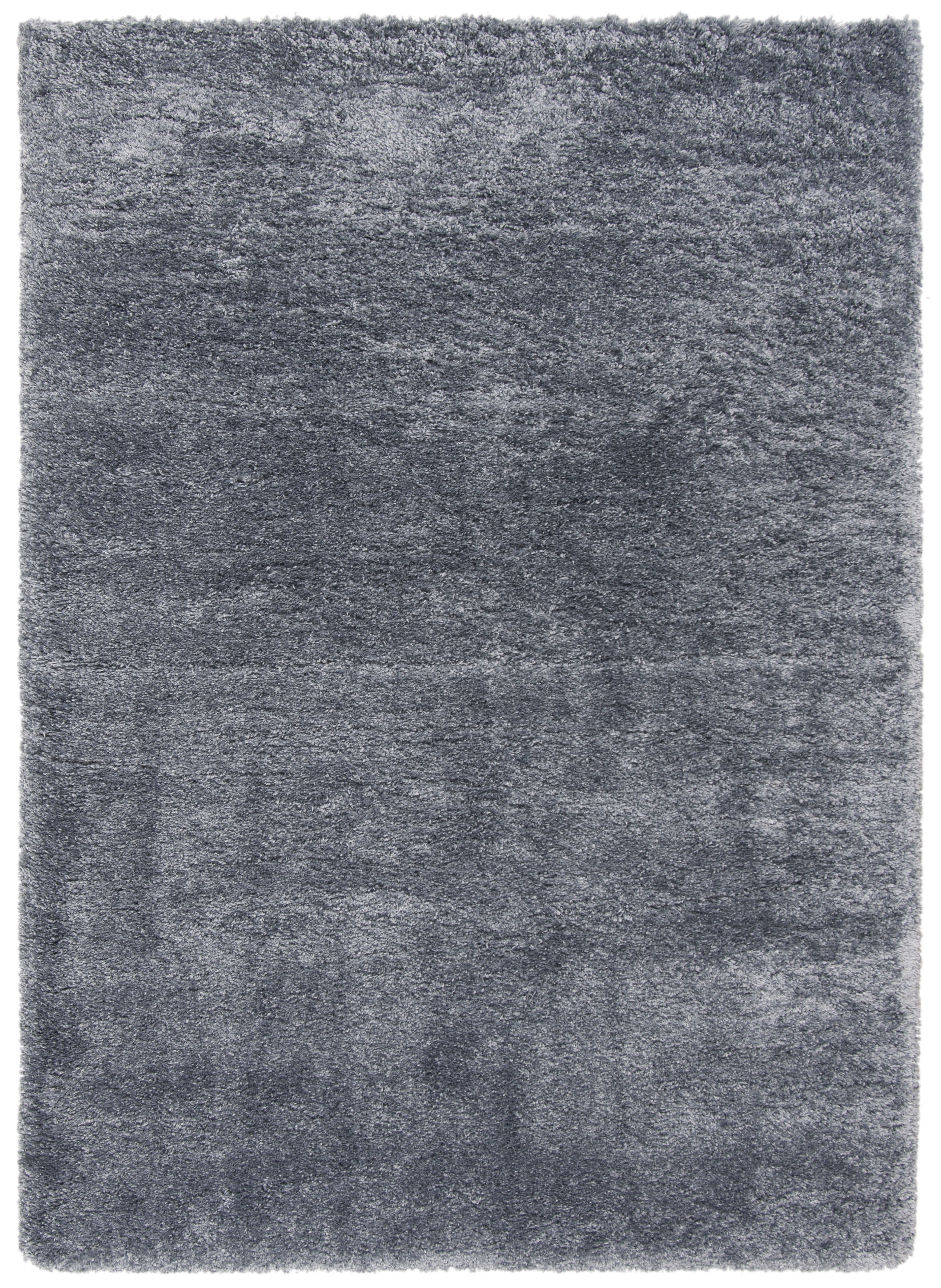 SAFAVIEH Royal Hartley Solid Plush Shag Area Rug, Blue, 8' x 10 ...