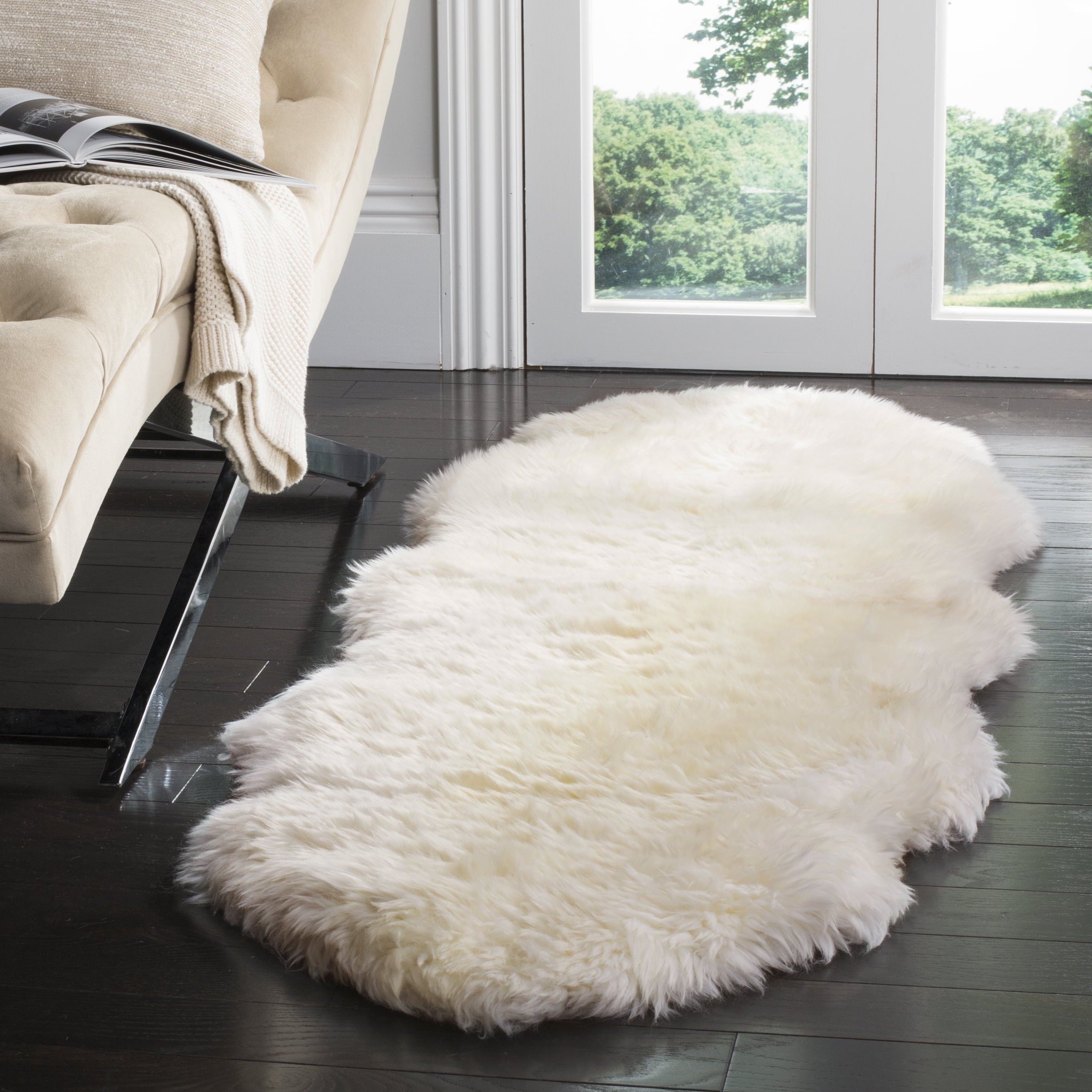 SAFAVIEH SHS211A Handwoven Natural / White Rug - Walmart.com
