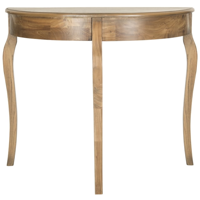 SAFAVIEH Sema Console Table Oak - Walmart.com