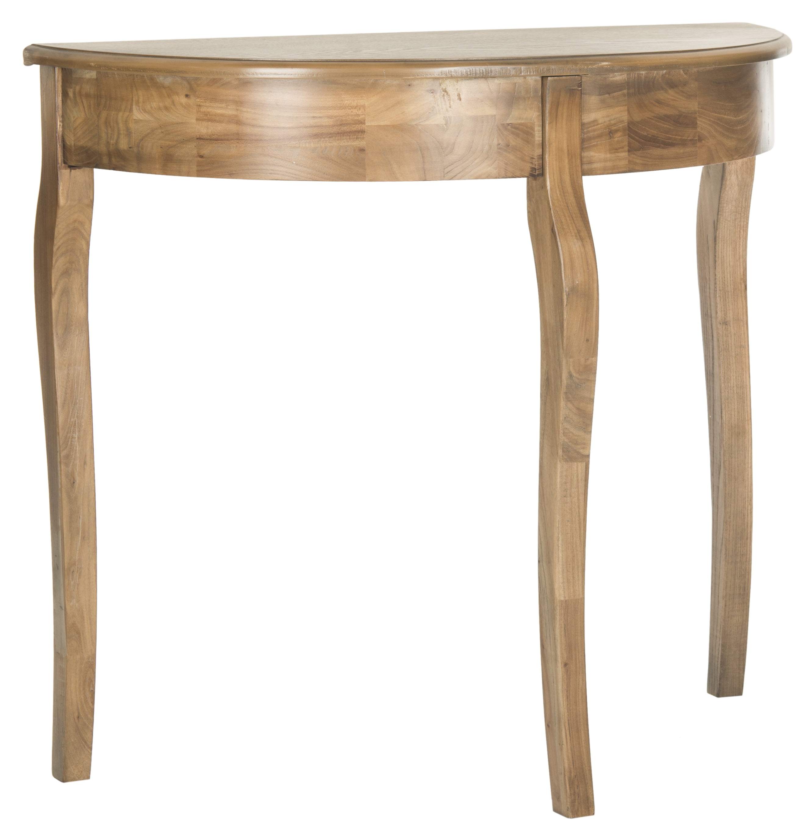 Free Shipping! Safavieh Sema Solid Oak Demilune Console Table for ...