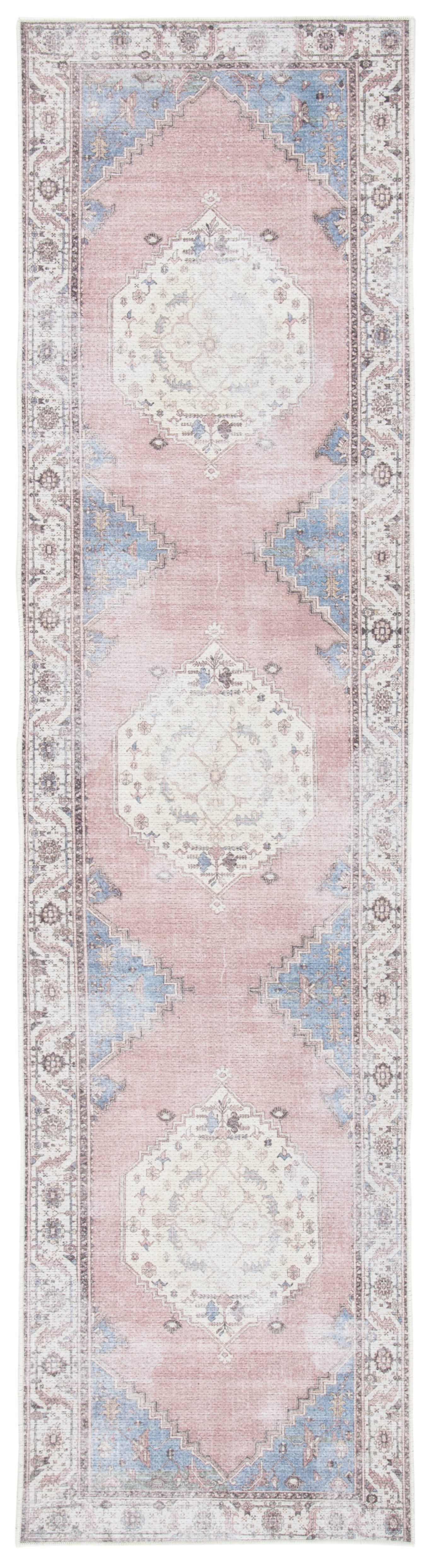 SAFAVIEH Serapi Collection SEP357A Ivory / Pink Rug - Walmart.com