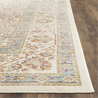 SAFAVIEH Martha Stewart Arusha Grassland Spotted Area Rug, Wheat Beige ...