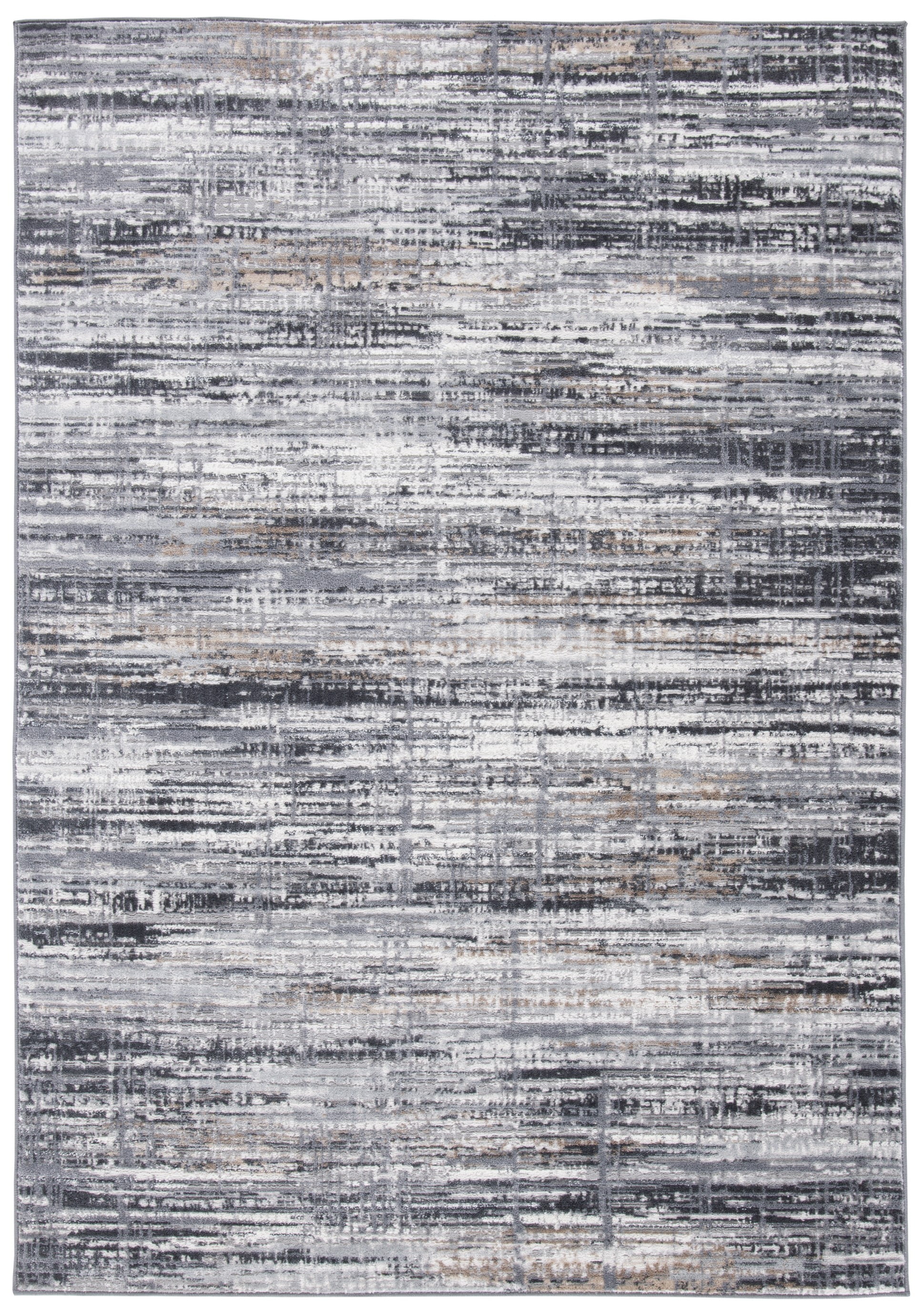 SAFAVIEH Shivan Blake Abstract Gradient Area Rug, Light Grey/Dark Grey ...