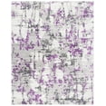 SAFAVIEH Skyler Langston Abstract Area Rug, Grey/Purple, 8' x 10 ...