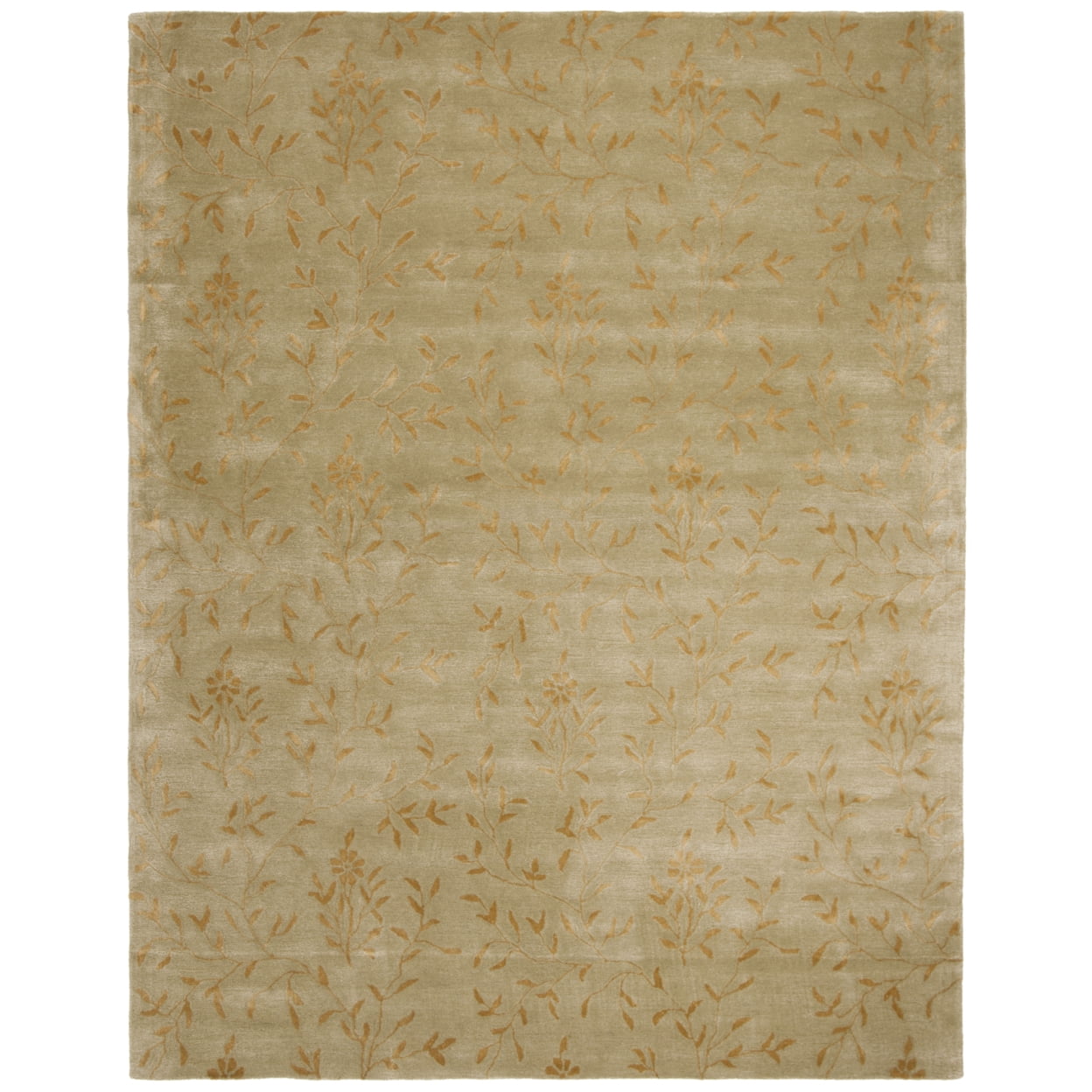 SAFAVIEH Soho Collection SOH418D Handmade Sage / Rust Rug - Walmart.com