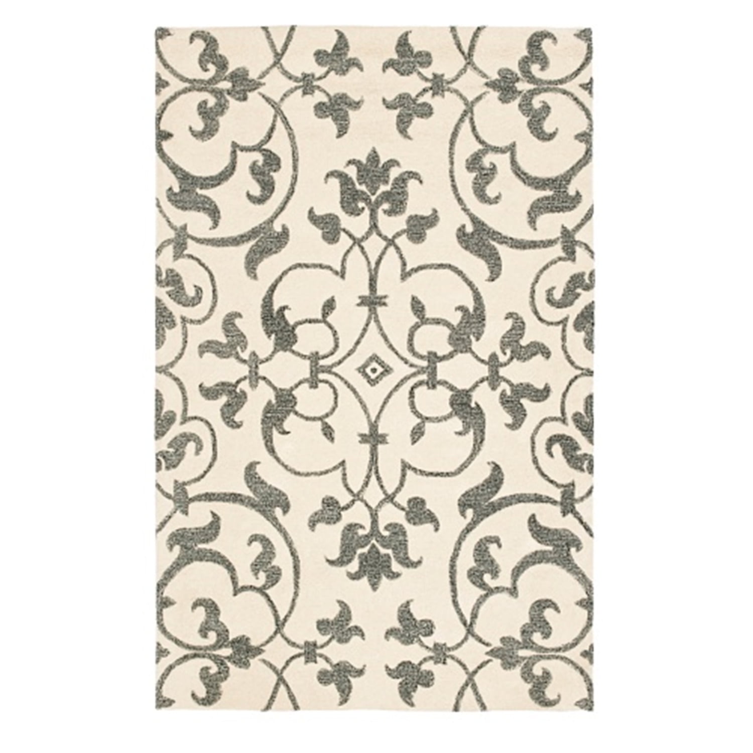 SAFAVIEH Soho Collection SOH840A Handmade Ivory/Grey Rug - Walmart.com