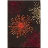 SAFAVIEH Soho Fiesta Geometric Area Rug, Brown/Multi, 2' x 3' - Walmart.com