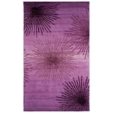 SAFAVIEH Soho Fiesta Geometric Area Rug, Purple, 5' x 8' - Walmart.com