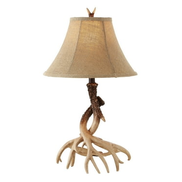 Kingsley Resin Table Lamp in Brown - Walmart.com