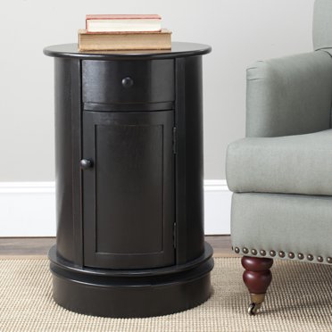 Free Shipping! Safavieh Tabitha Swivel Accent Table with Drawer and ...