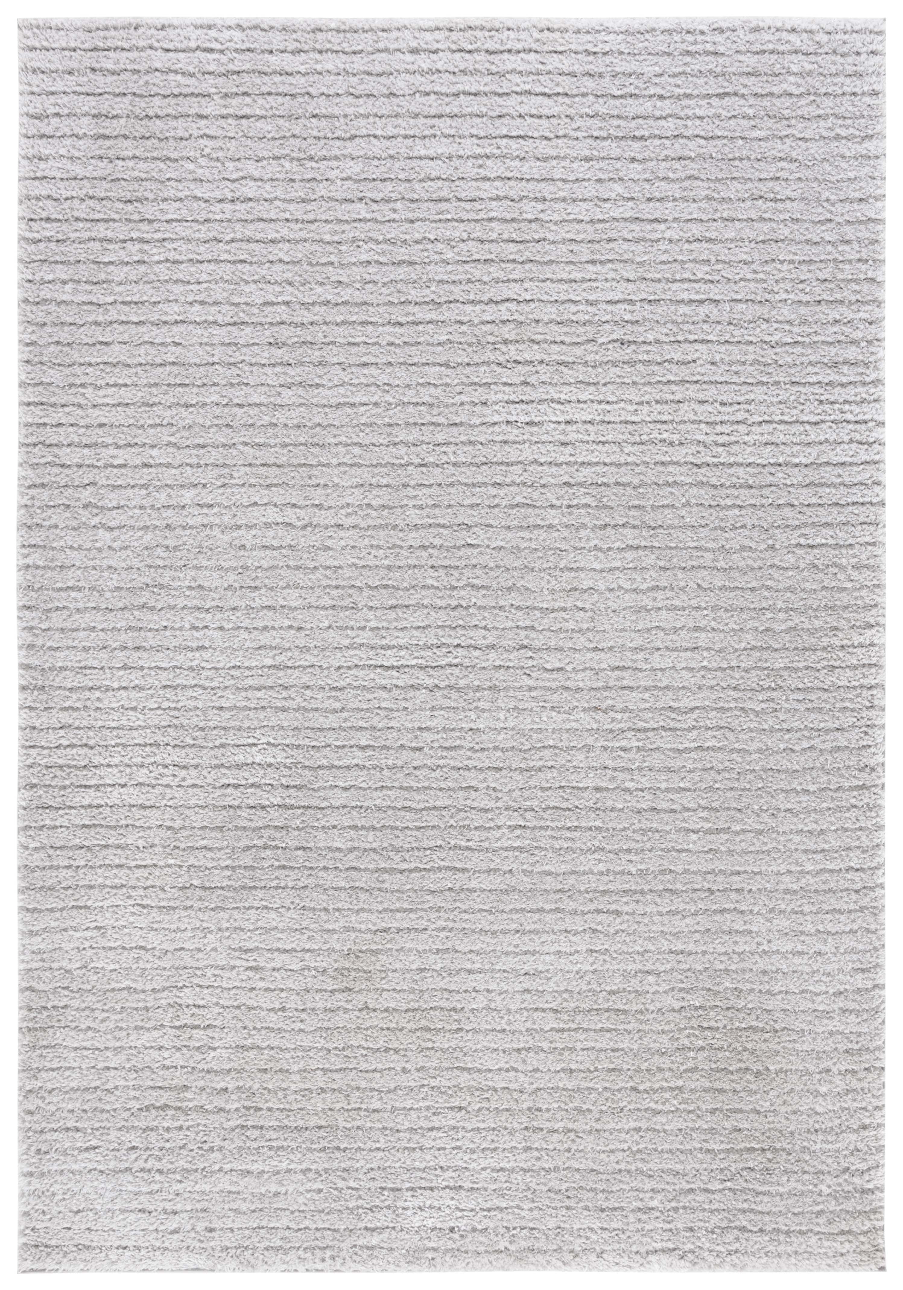 SAFAVIEH Tahoe Candyce Solid Shag Area Rug, Light Grey, 5' x 7 ...