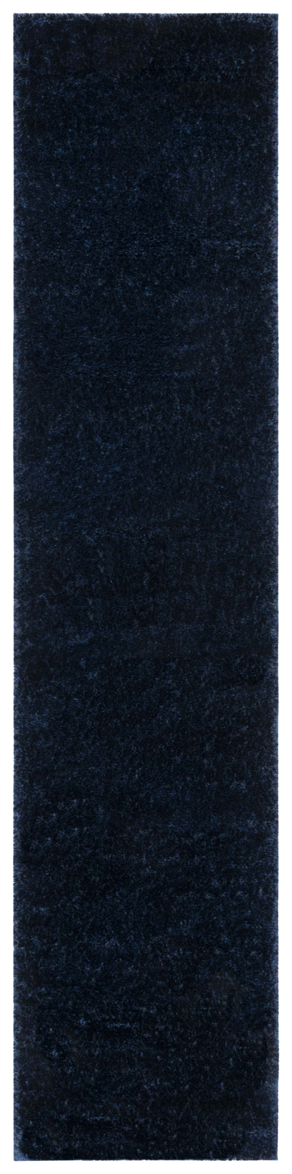 SAFAVIEH Tahoe Joey Modern Shag Runner, 2' x 9', Navy - Walmart.com