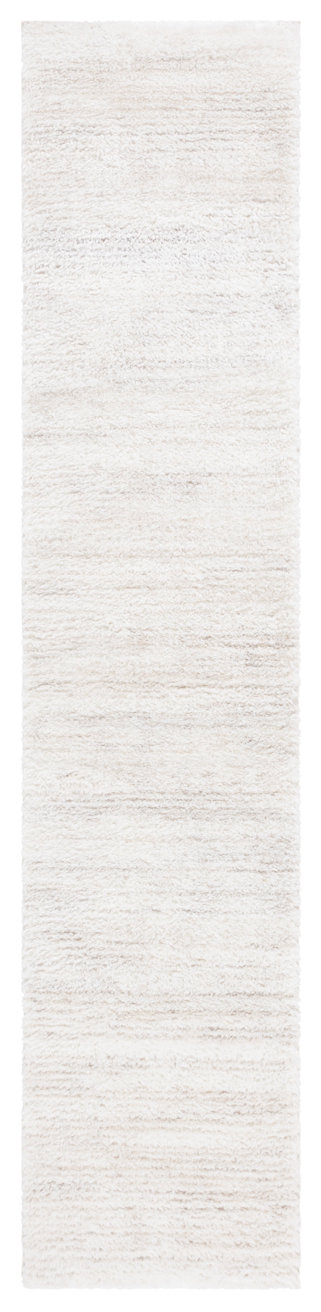 SAFAVIEH Tahoe Trudi Distressed Shag Runner Rug, Ivory/Taupe, 2' x 9 ...