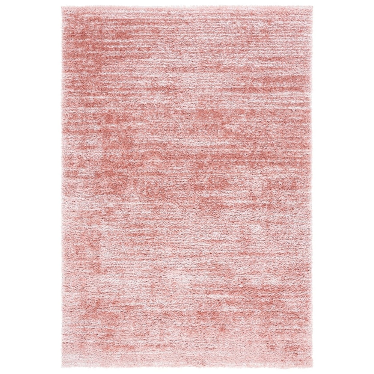 SAFAVIEH Tahoe Trudi Distressed Shag Runner Rug, Pink/Ivory, 2' x 9 ...