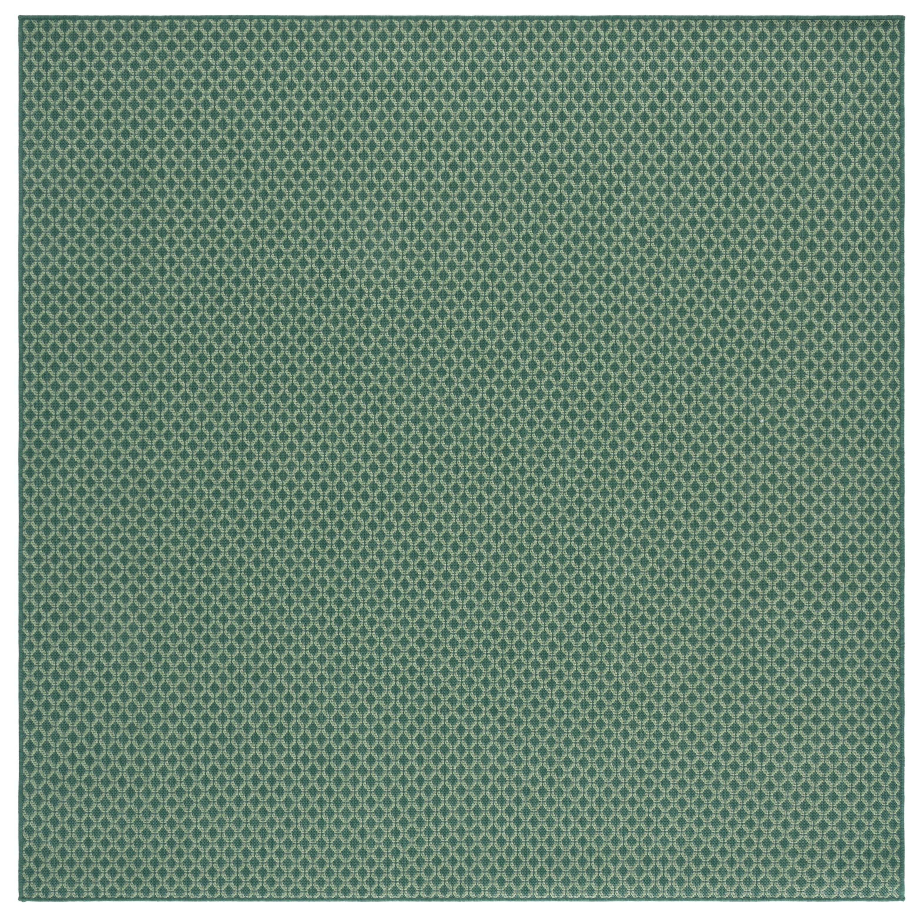 SAFAVIEH Terrace Bayon Geometric Indoor/Outdoor Area Rug, Dark Green ...