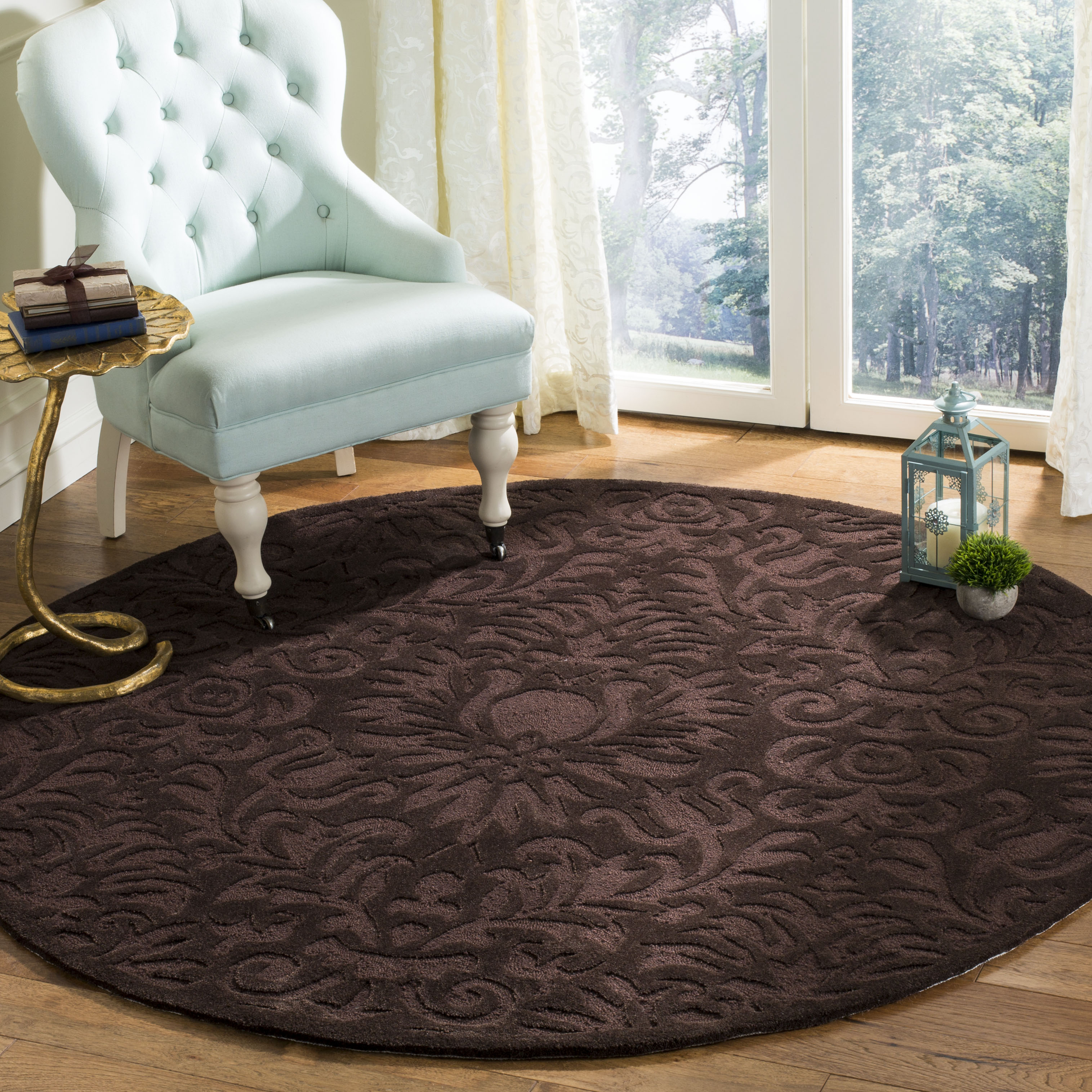 SAFAVIEH Total Performance TLP714D Chocolate Rug - Walmart.com