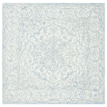 SAFAVIEH Fifth Avenue Deangelo Abstract Area Rug, Blue/Ivory, 9' x 12 ...