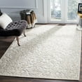 SAFAVIEH Trace Molly Geometric Wool Area Rug, Ivory, 8' x 10' - Walmart.com