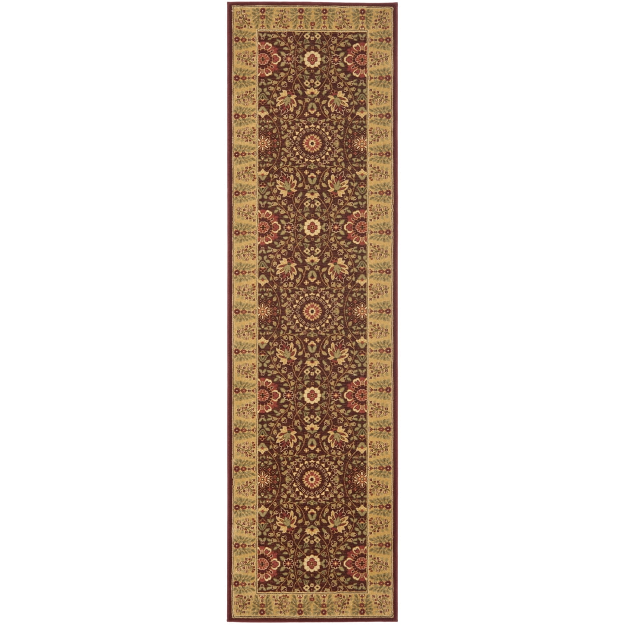 SAFAVIEH Treasures TRE215-4022 Red/Caramel Rug - Walmart.com