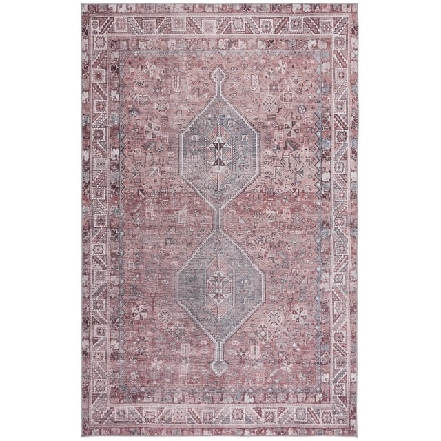 SAFAVIEH Tucson Basil Traditional Machine Washable Area Rug, 3' x 5 ...