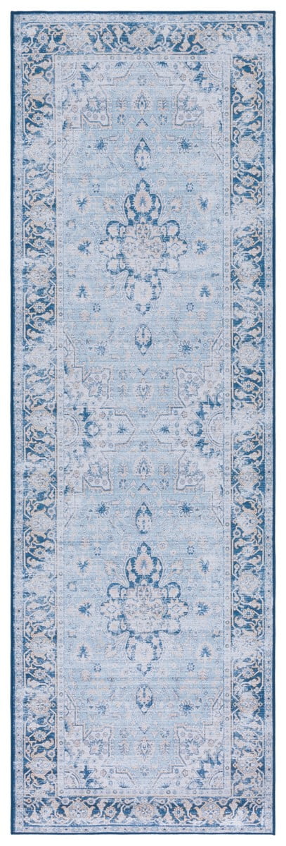 SAFAVIEH Tucson Brooke Traditional Machine Washable Runner, 2'6" x 8 ...