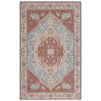 SAFAVIEH Tucson Nazca Traditional Machine Washable Area Rug, 5' x 8 ...