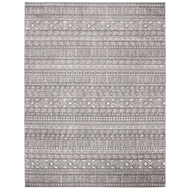 SAFAVIEH Tulum Britton Moroccan Geometric Area Rug, 10' x 13', Dark ...