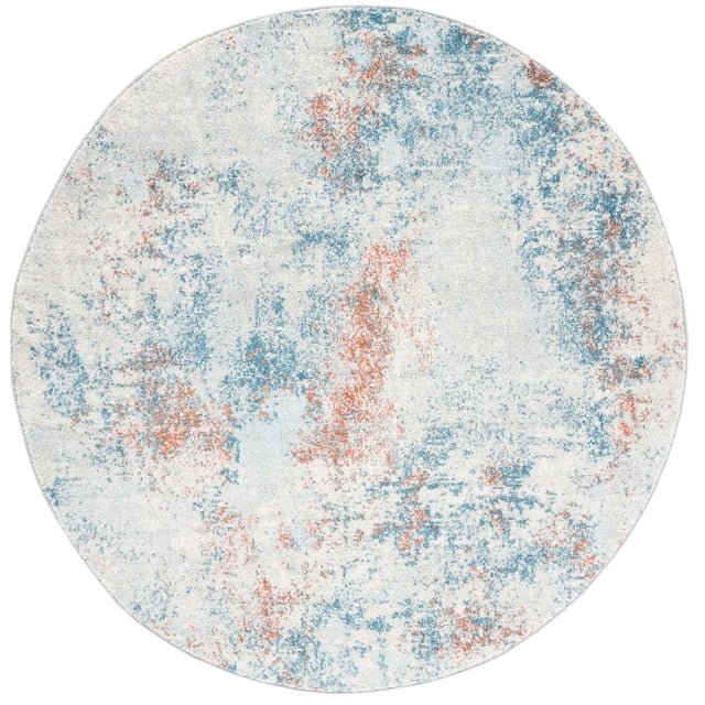 SAFAVIEH Tulum Collection TUL209M Light Blue / Ivory Rug - Walmart.com