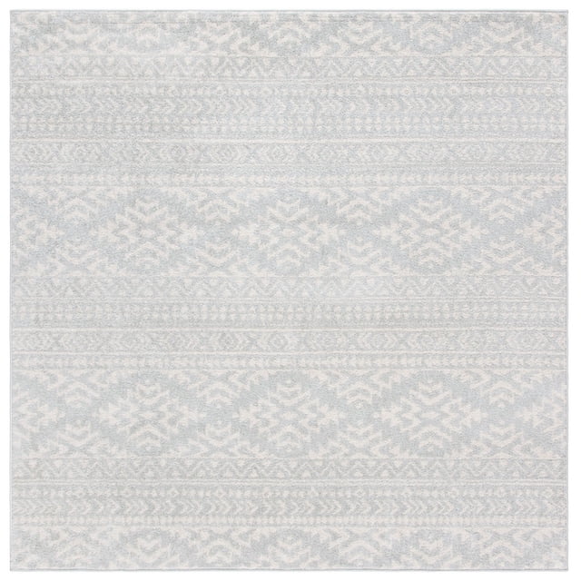 SAFAVIEH Tulum Lakisha Distressed Southwestern Area Rug, 8' x 8' Square ...