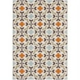 SAFAVIEH Veranda Branson Geometric Indoor/Outdoor Area Rug, 6'7" x 6'7 ...