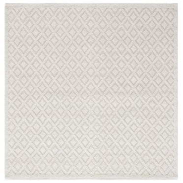 SAFAVIEH Natura Feride Geometric Area Rug, Beige, 8' x 8' Square ...