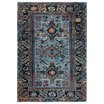 Allstar Blue Woven High Quality Rug. Traditional. Persian. Flower ...