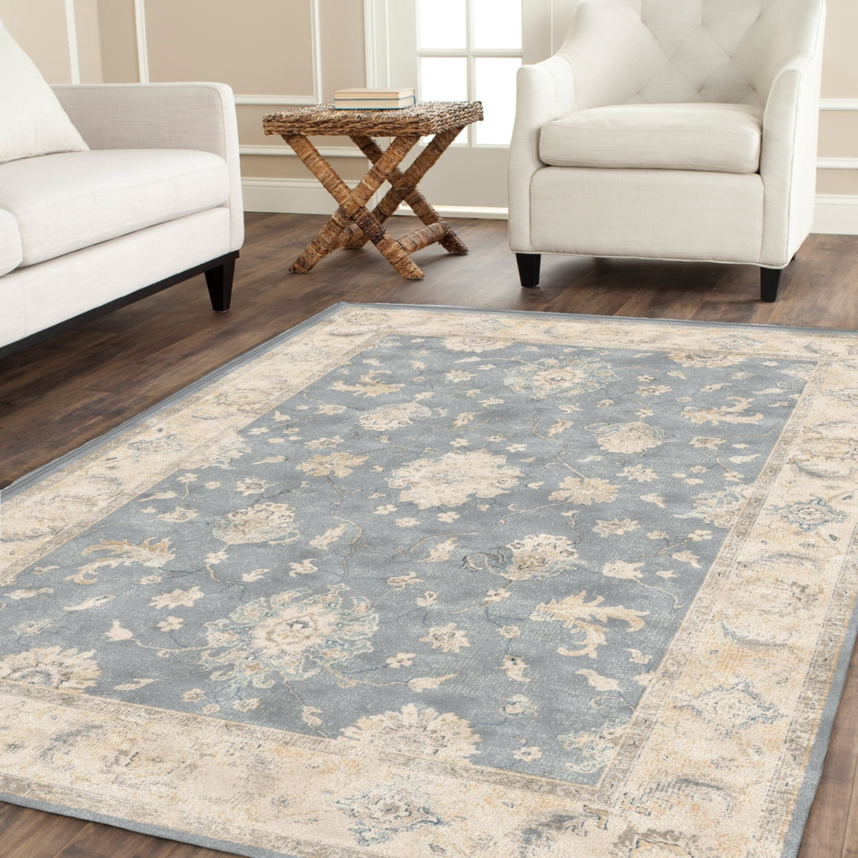 SAFAVIEH Vintage VTG143-110 Light Grey Rug - Walmart.com
