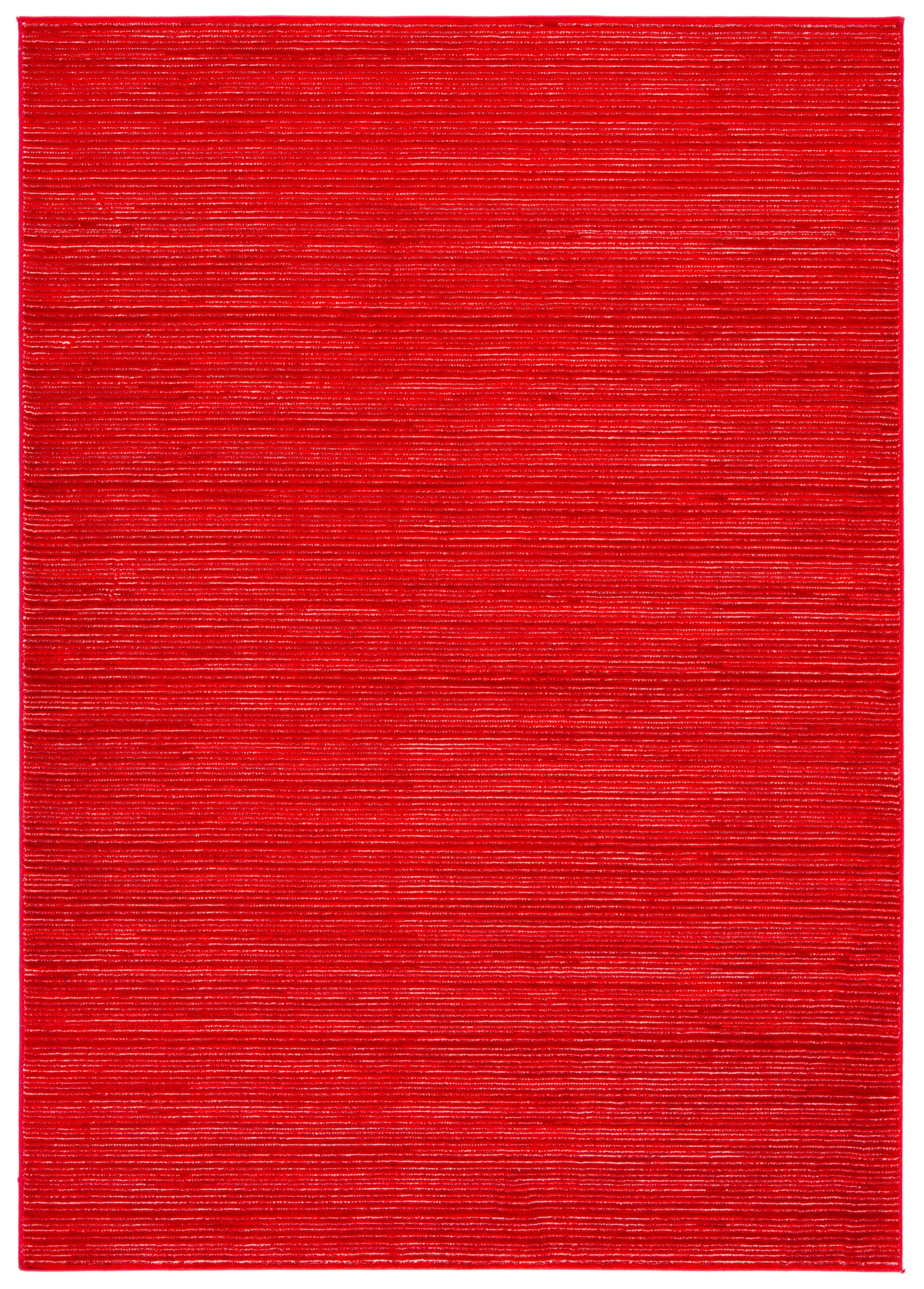 SAFAVIEH Vision Adrasteia Overdyed Solid Area Rug, 5'1" x 7'6", Red ...