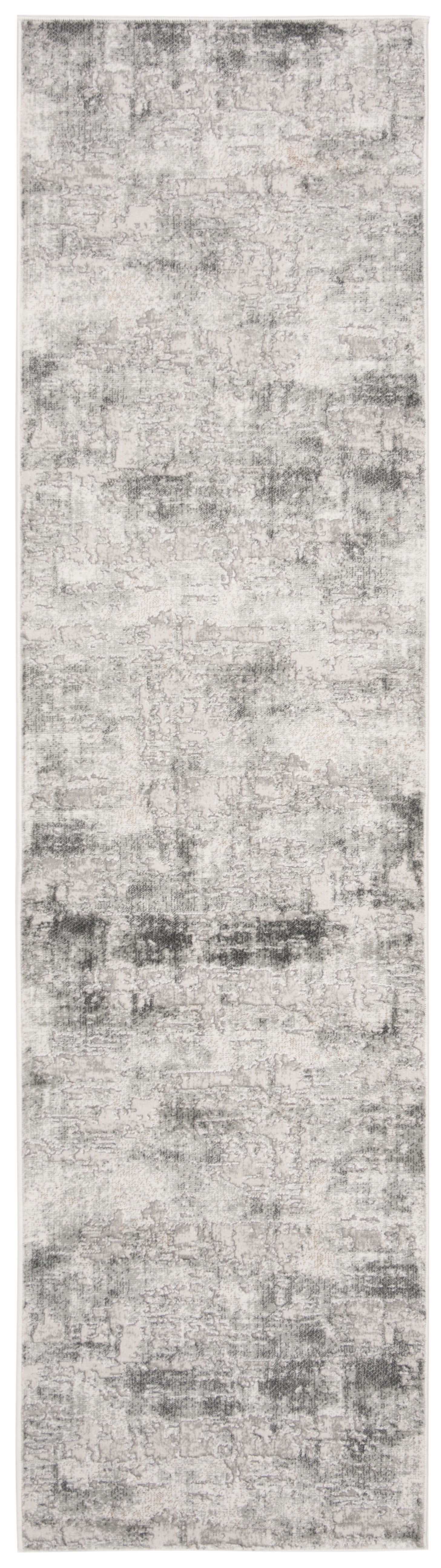 SAFAVIEH Vogue Georgiana Abstract Runner Rug, Beige/Charcoal, 2' x 18 ...