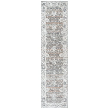 SAFAVIEH Pacific Nick Abstract Area Rug, Dark Grey/Beige, 6'7" x 6'7 ...