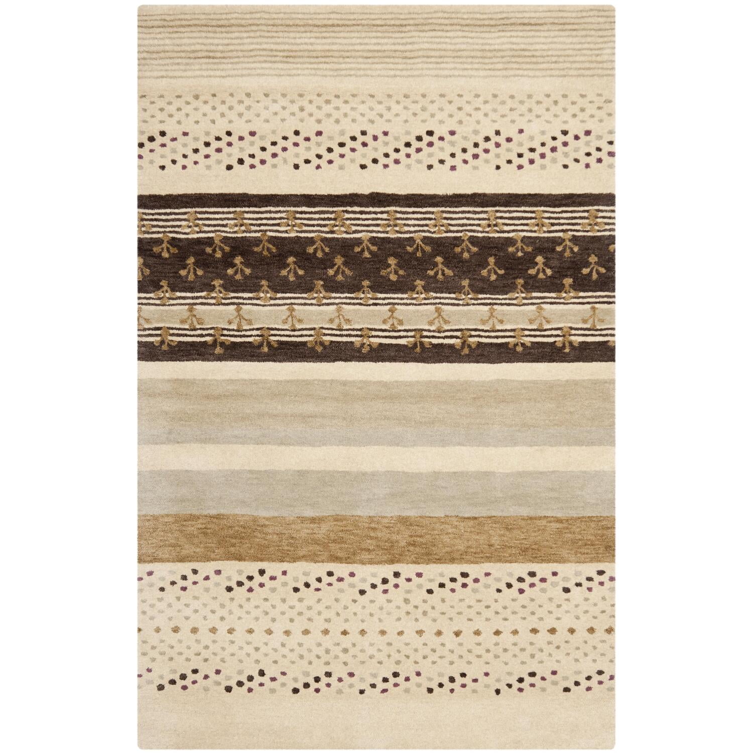 SAFAVIEH Wyndham WYD612A Handmade Ivory / Multi Rug - Walmart.com